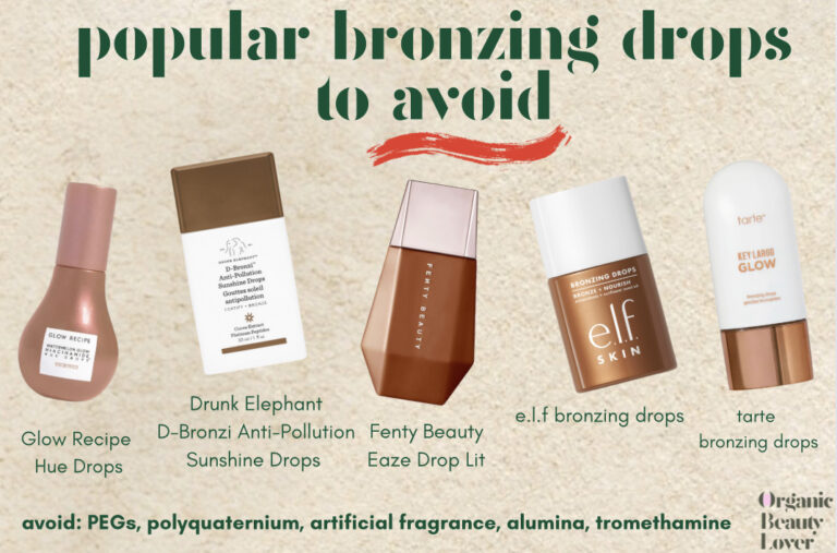 Best Clean Bronzing Drops with My Before and After – ORGANIC BEAUTY LOVER
